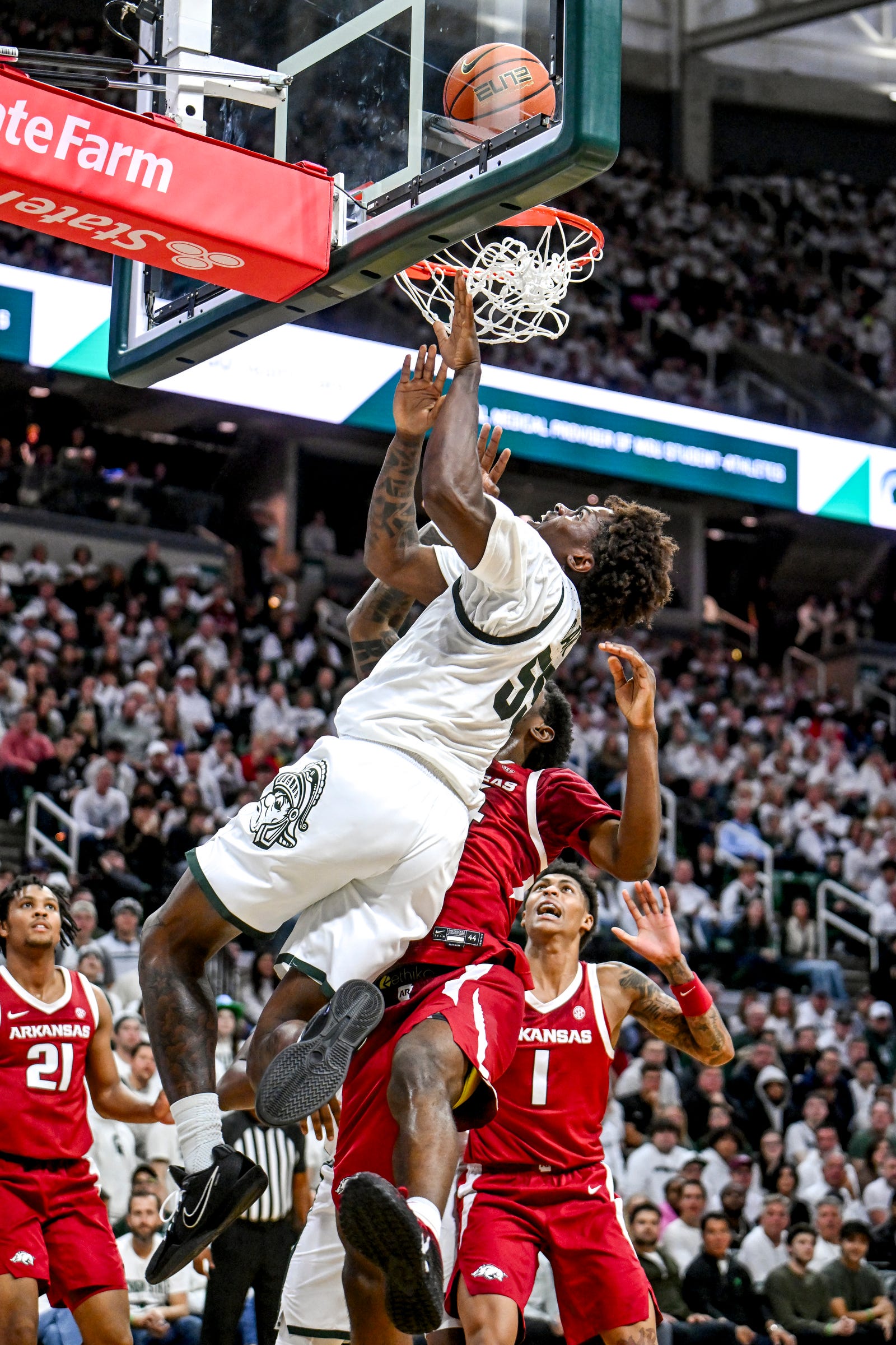 Coen Carr the star Michigan State basketball needs against Arkansas