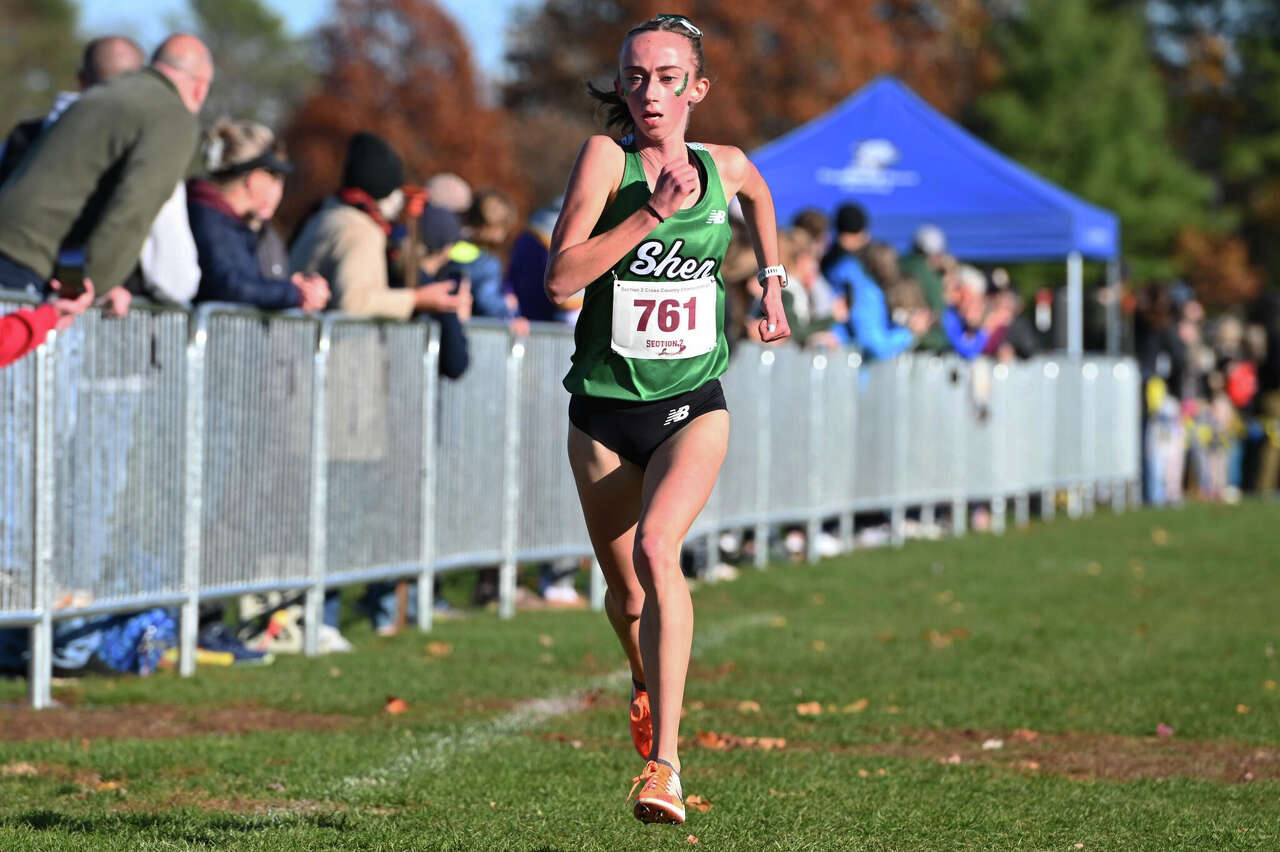 Shen girls dominate Class A cross country championships