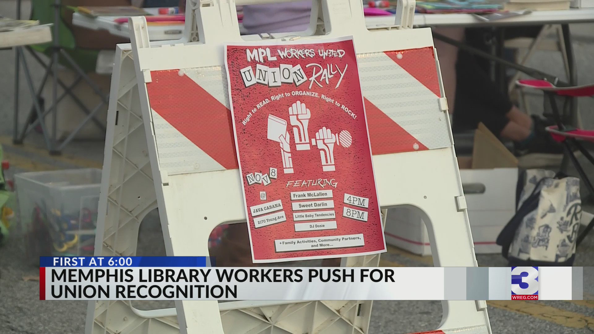 Community rally, concert to support Memphis library workers