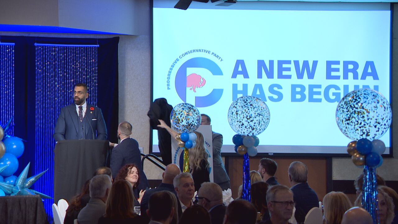 Manitoba Progressive Conservatives select new president, unveil new logo