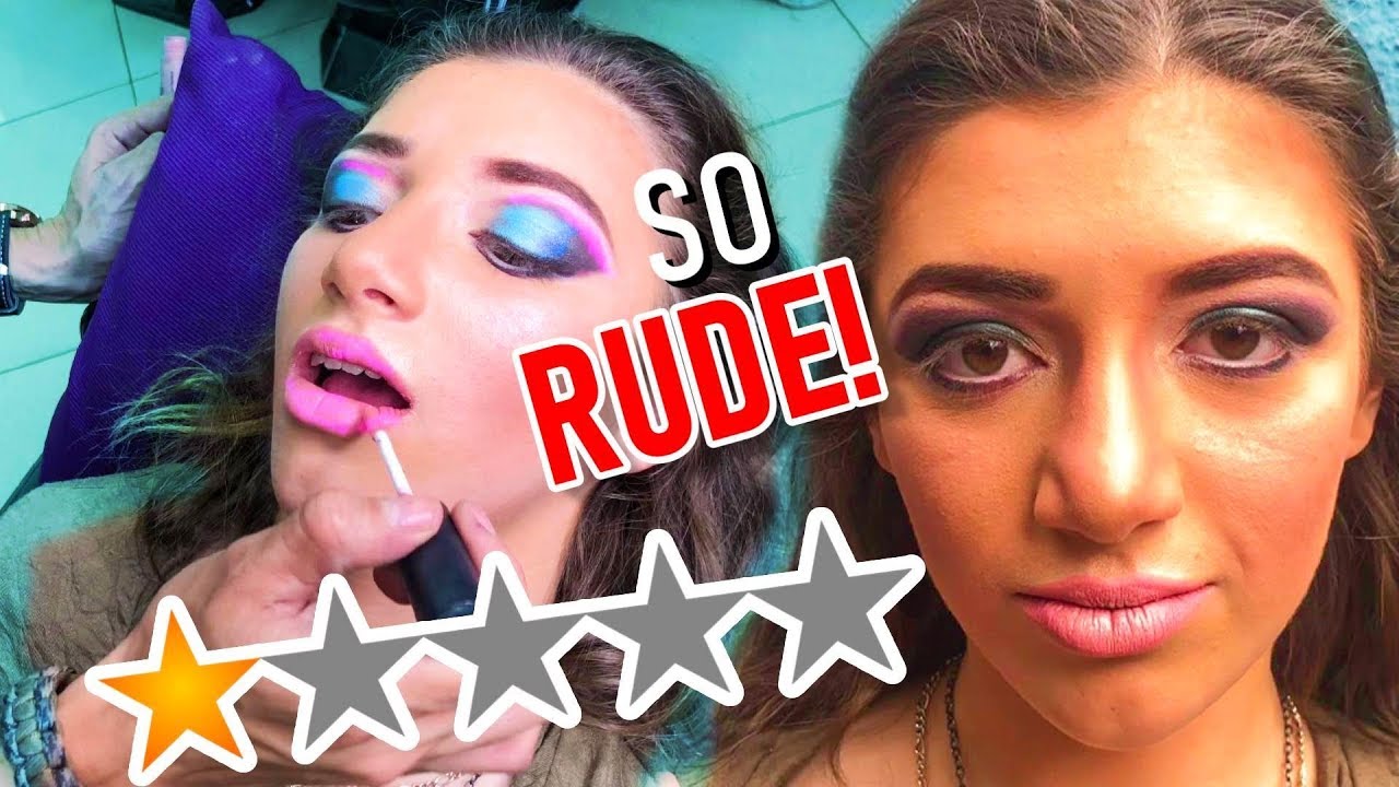 I visited the most expensive badly reviewed makeup artist in my city ...