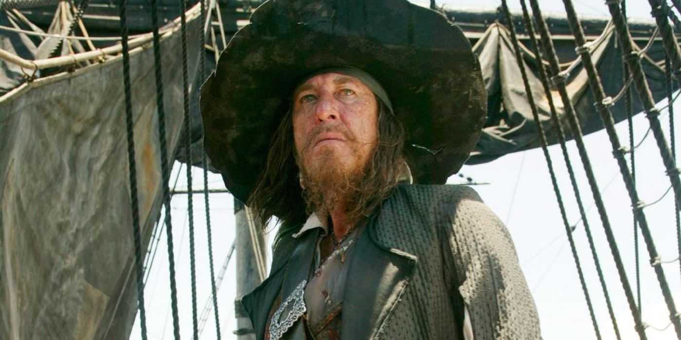 Pirates of the Caribbean's Captain Barbossa Apple Easter egg explained