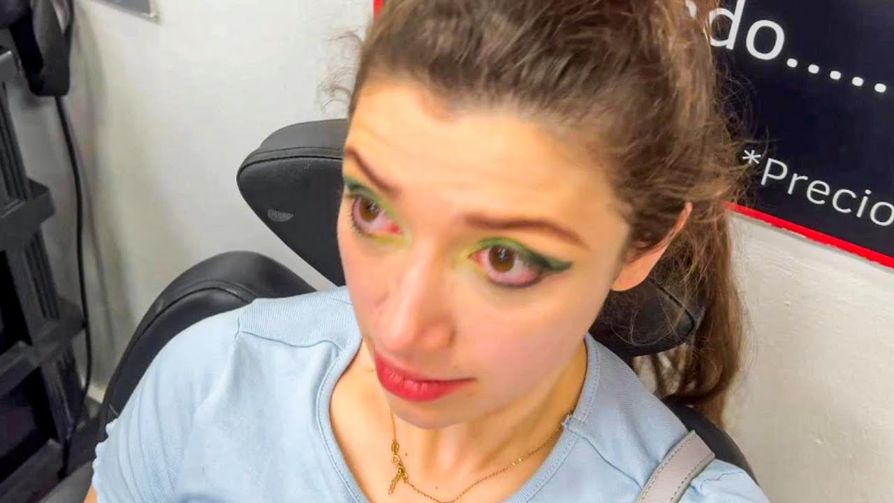 I couldn’t stop crying during this makeup experience