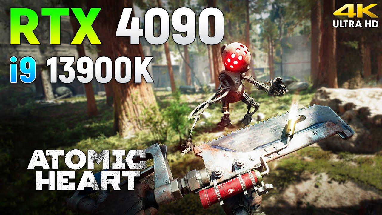 Atomic Heart: RTX 4090 + i9 13900K | 4K