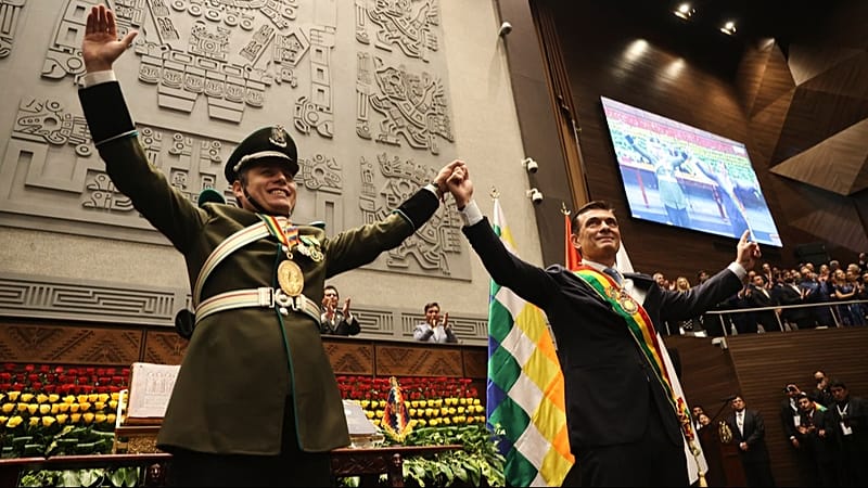 Rodrigo Paz sworn-in as Bolivia's new president ending 20 year dynasty ...