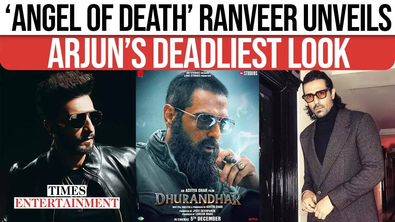 Ranveer Singh Unveils Arjun Rampal As 'Angel Of Death' In 'Dhurandhar ...
