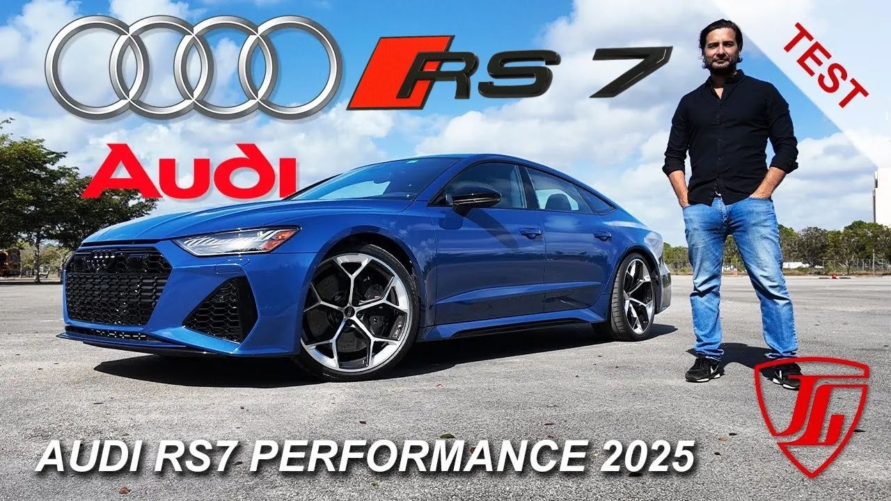 Audi RS 7 Performance 2025: potencia, lujo y tecnología | Prueba de ...