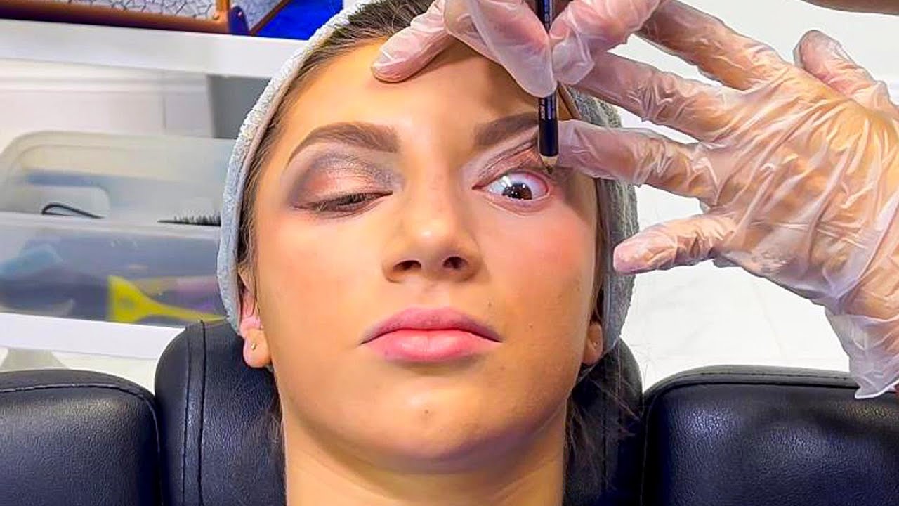 My makeup will itch your brain with odd details