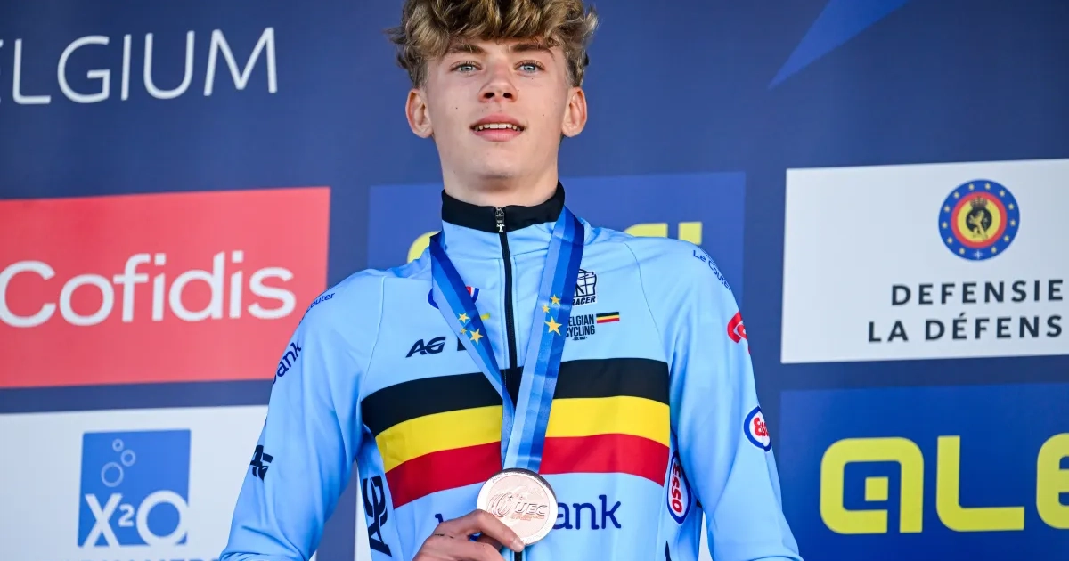 "Jammer": junior Giel Lejeune verklaart na bronzen medaille op EK waar ...