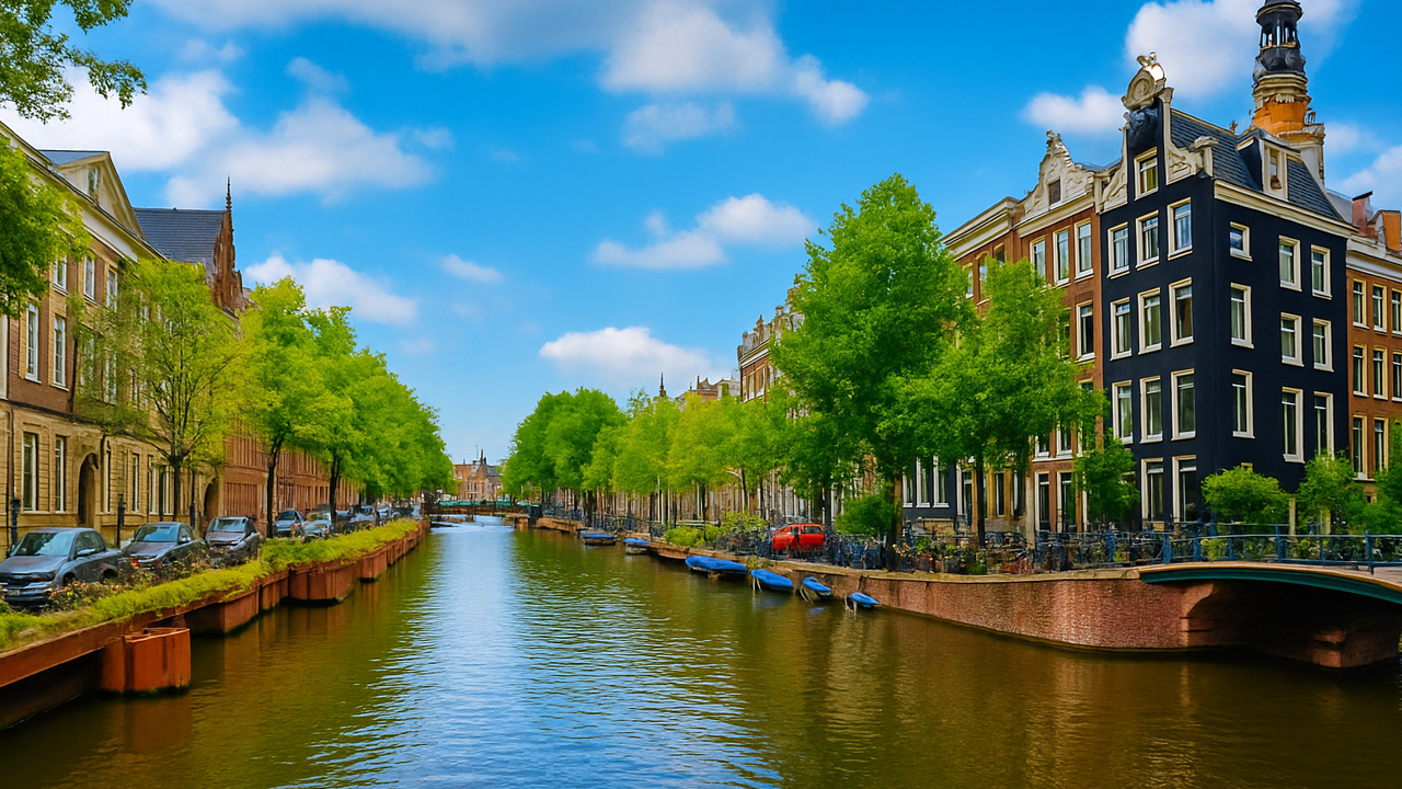 Paseo de sábado por Ámsterdam: canales tranquilos y calles clásicas
