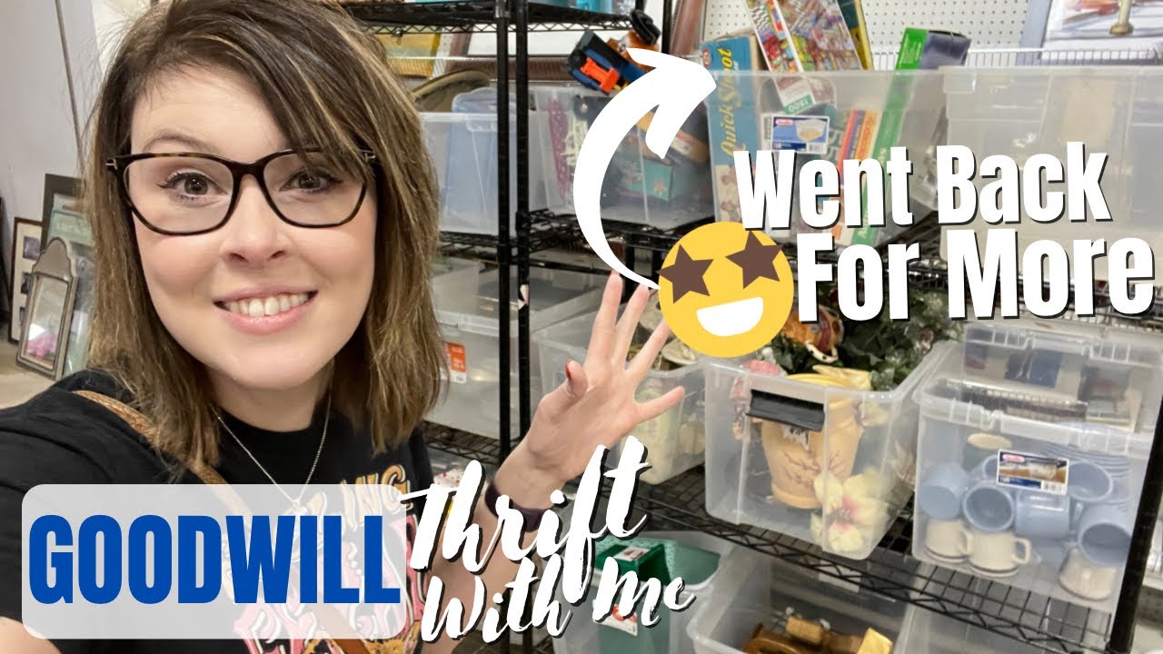 Went back for more | Goodwill thrift with me | Reselling