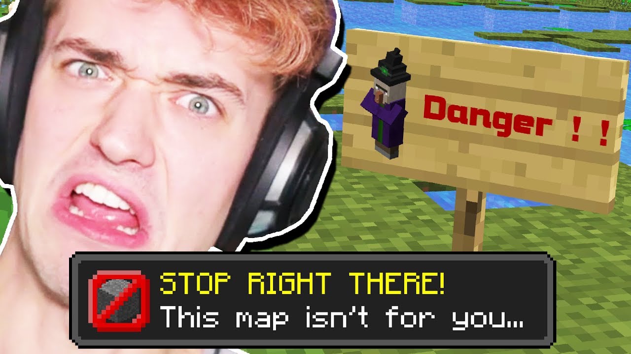Stealing his Minecraft map