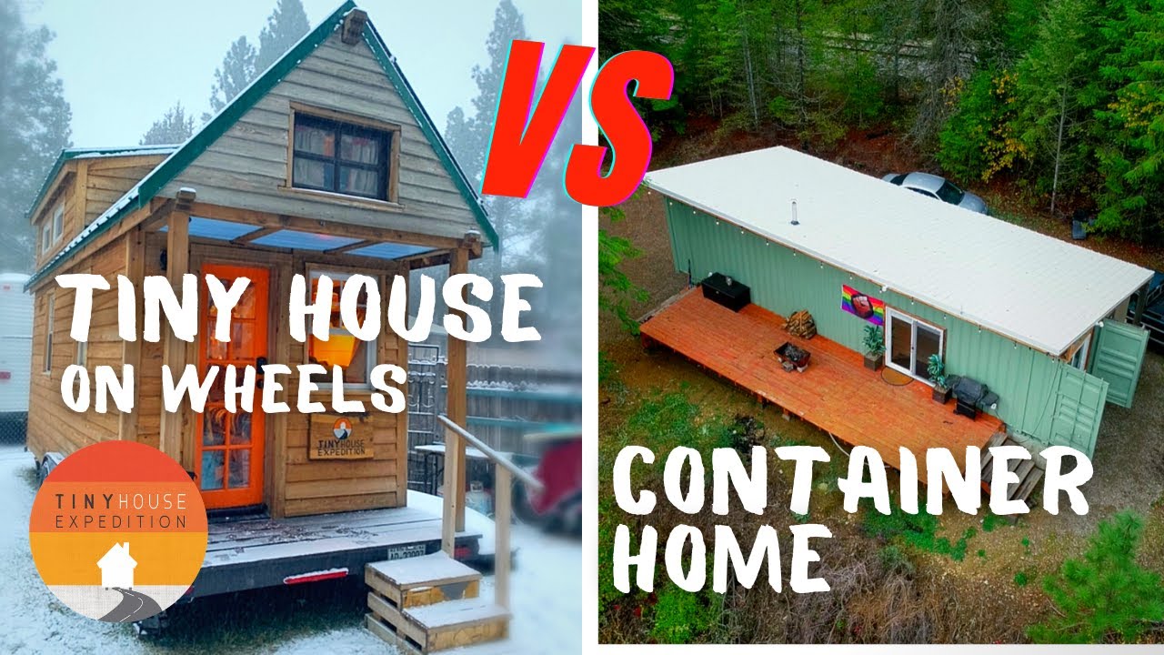 Discover the pros and cons of tiny homes vs containers