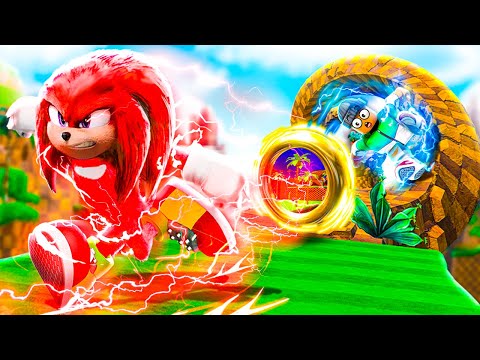 Becoming Knuckles Adds Speed Style to Roblox Sonic Game