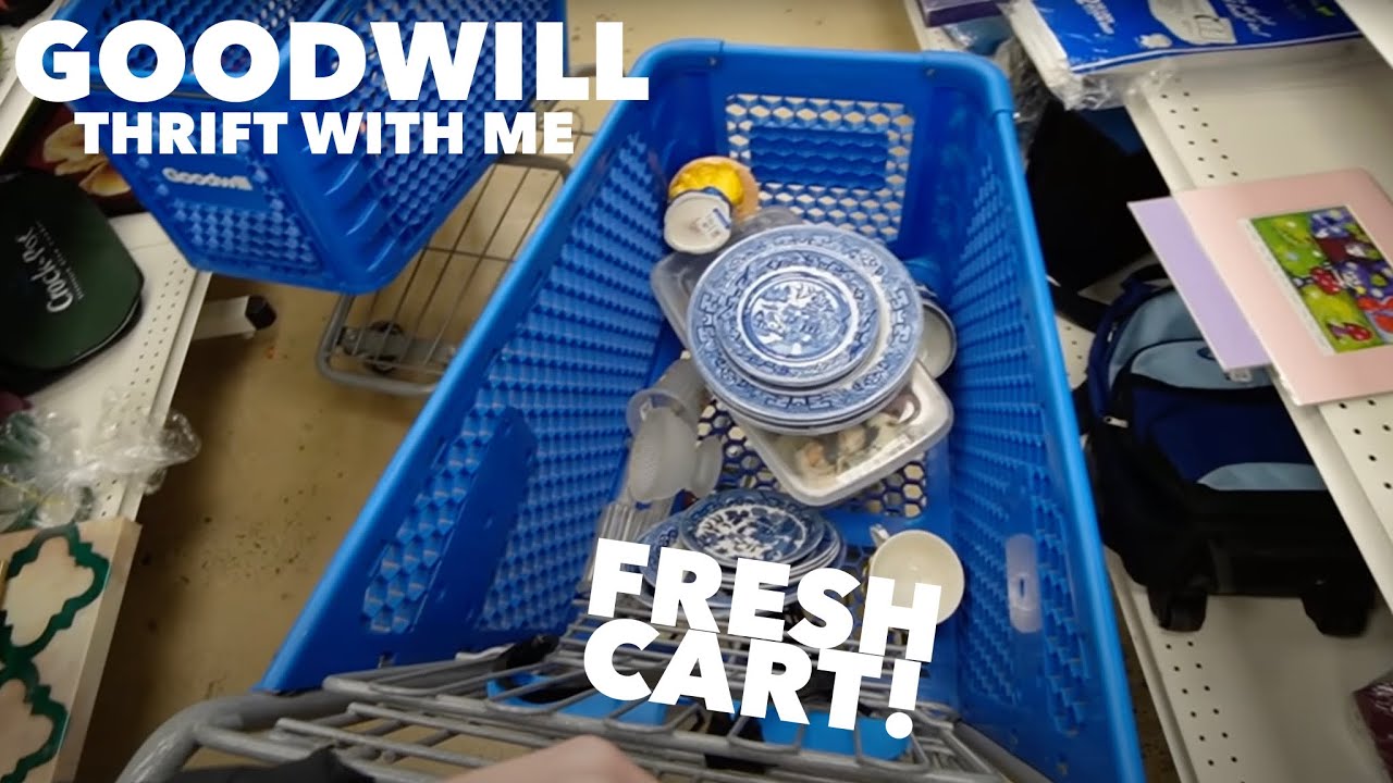 GOODWILL FRENZY at The Fresh Cart | Thrift With Me | Reselling