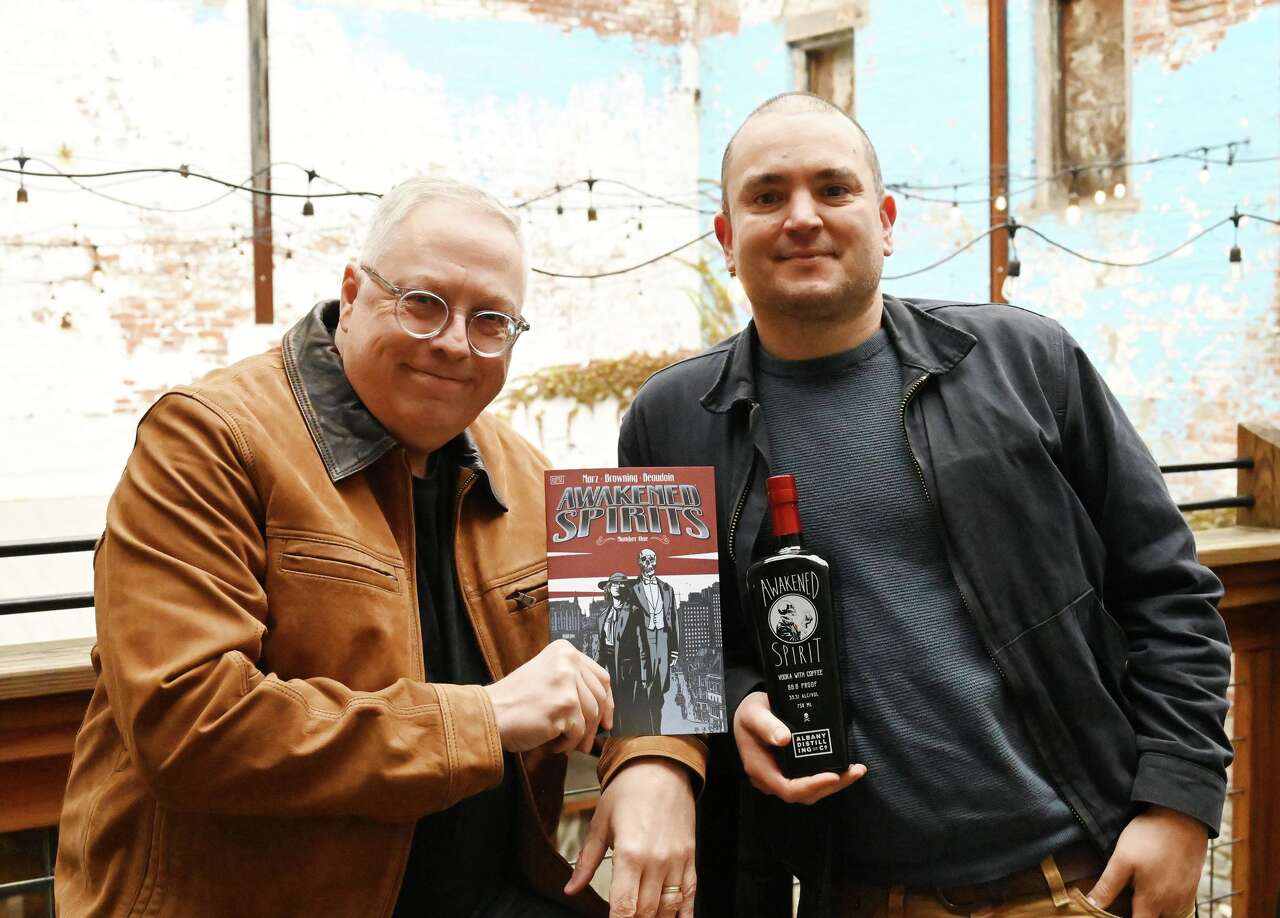 Spooky comic book launches Albany Distilling's new vodka