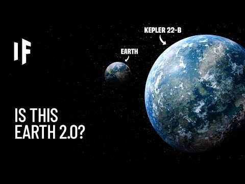 See what it would be like for a human on Kepler 22-b