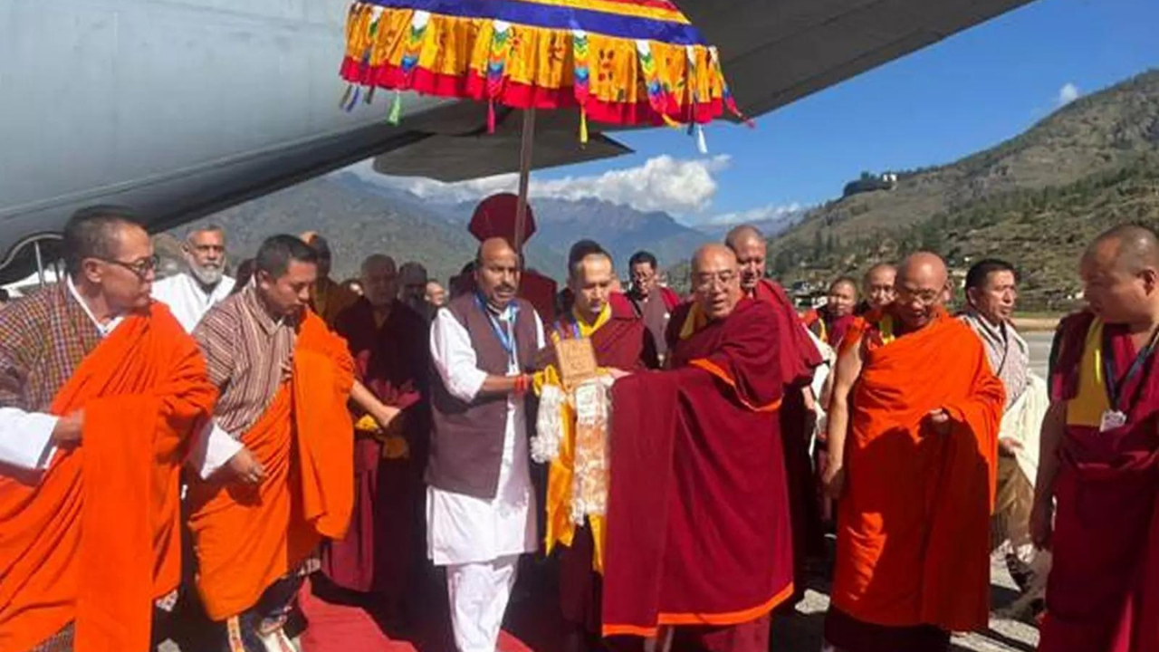 'Symbol of peace & harmony': PM Modi thanks Bhutan for honouring Buddha ...