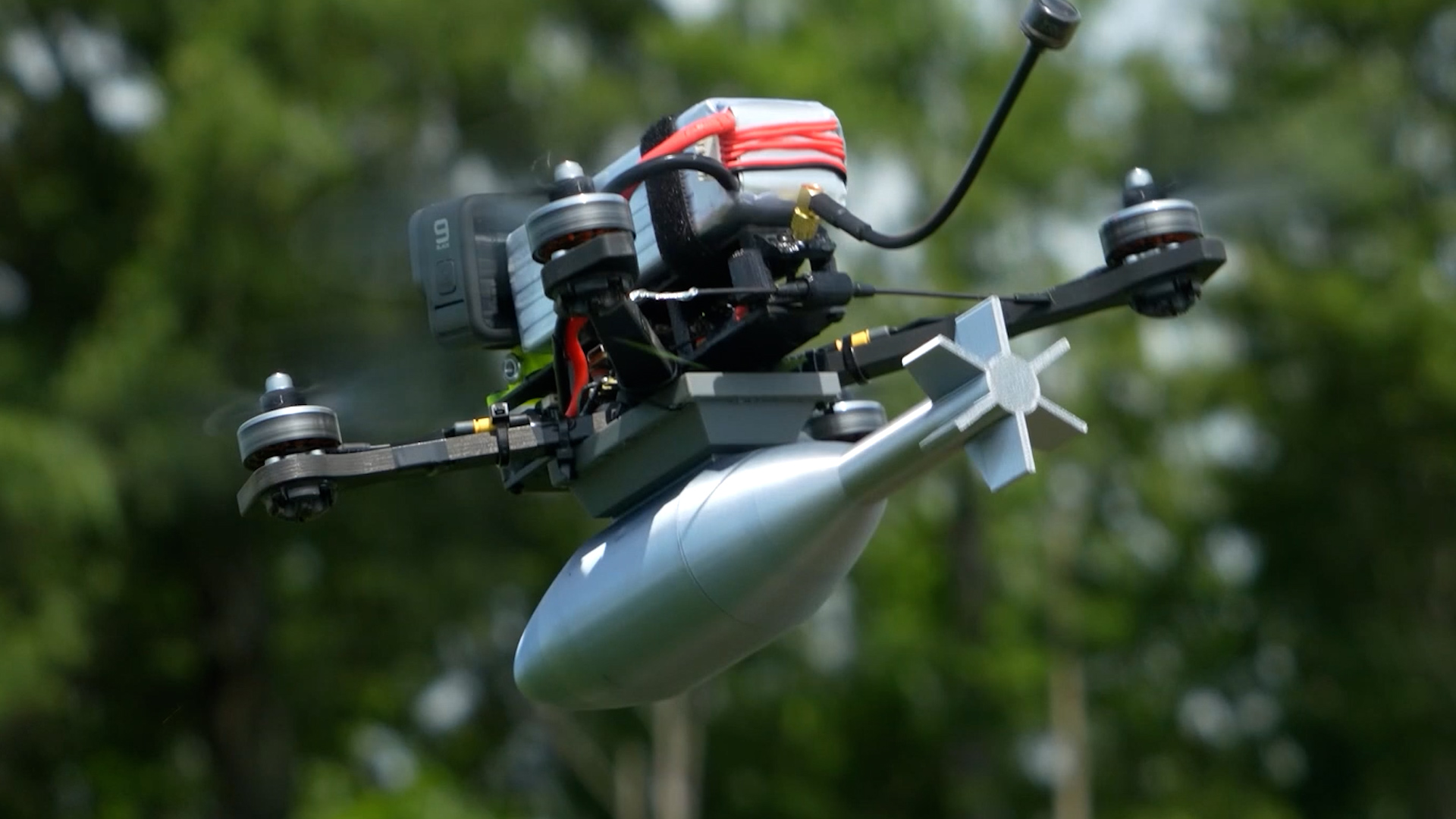 US Soldiers Drone Bombing Exercise