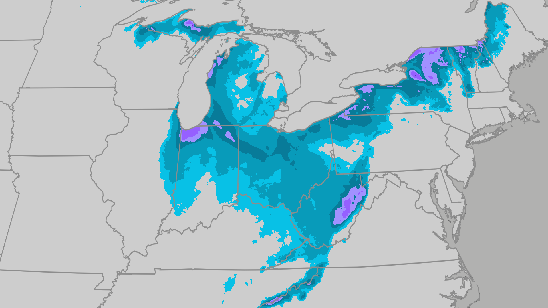 First Snow Of The Season Is Falling In Parts Of The Midwest, Northeast ...