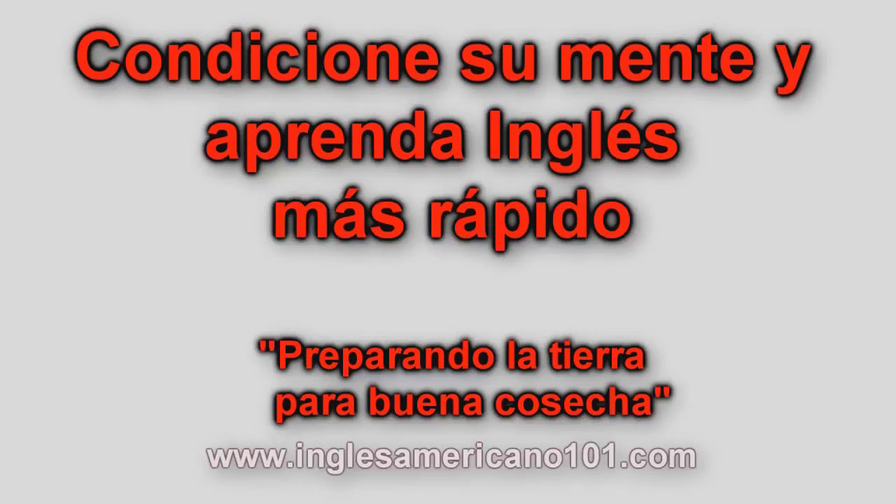 ¡Como prender Inglés más rapido!