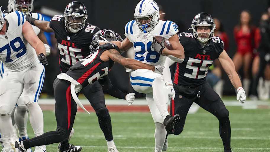 Colts Won't Have Three Key Contributors Suit Up vs. Falcons