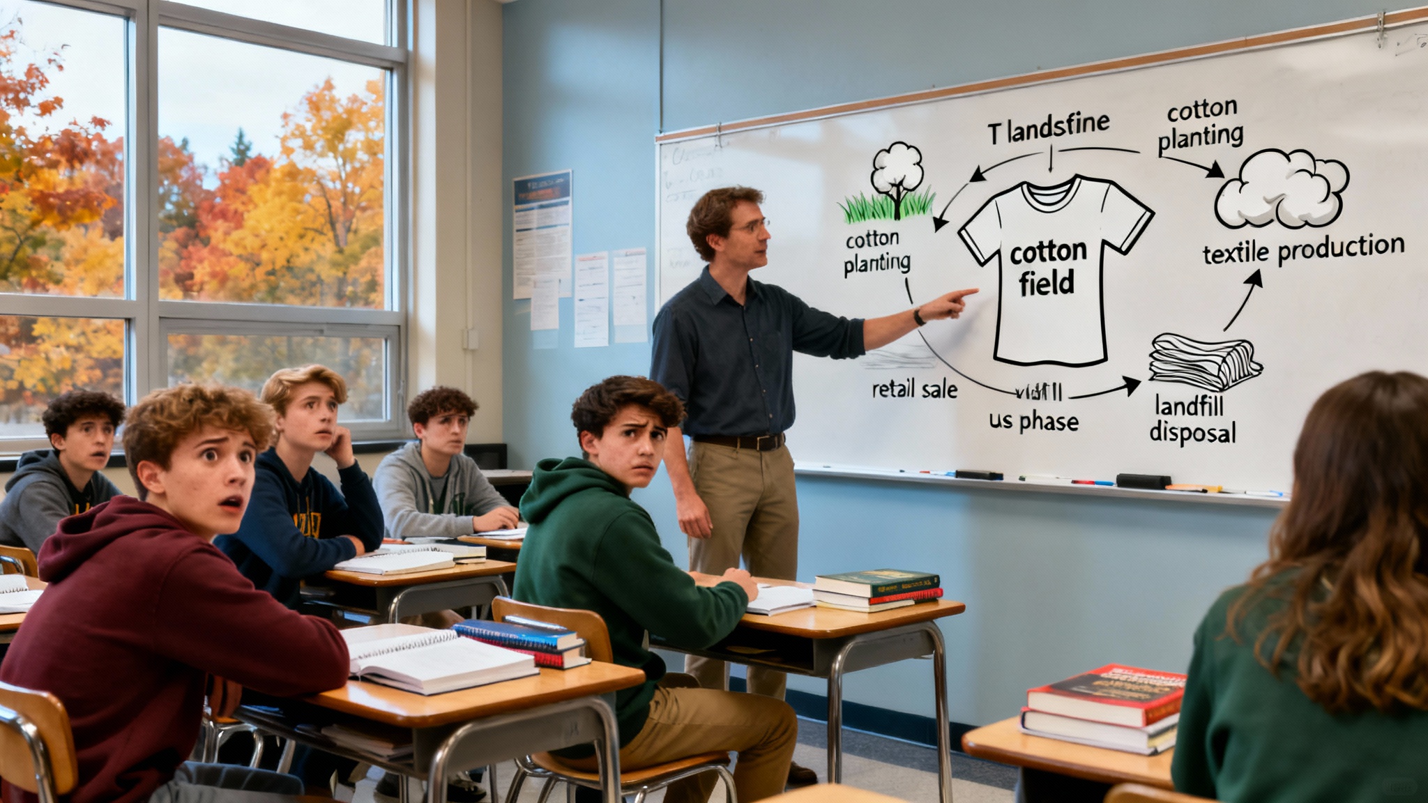 Fast fashion au tableau noir : l’école québécoise qui apprend aux ados ...