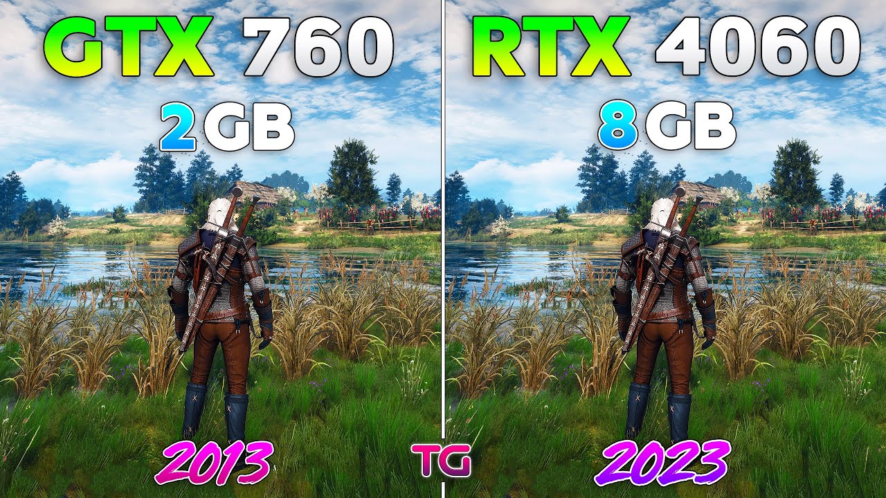GTX 760 vs RTX 4060 - 10 years difference