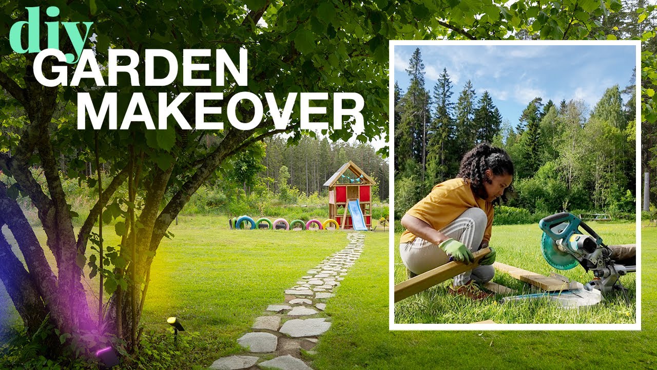 A budget-friendly garden makeover and DIY transformation