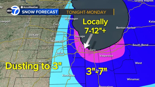 Several inches of snow, dangerous lake-effect driving conditions could ...