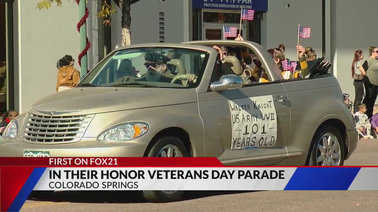 Veterans Day Parade in Colorado Springs draws hundreds