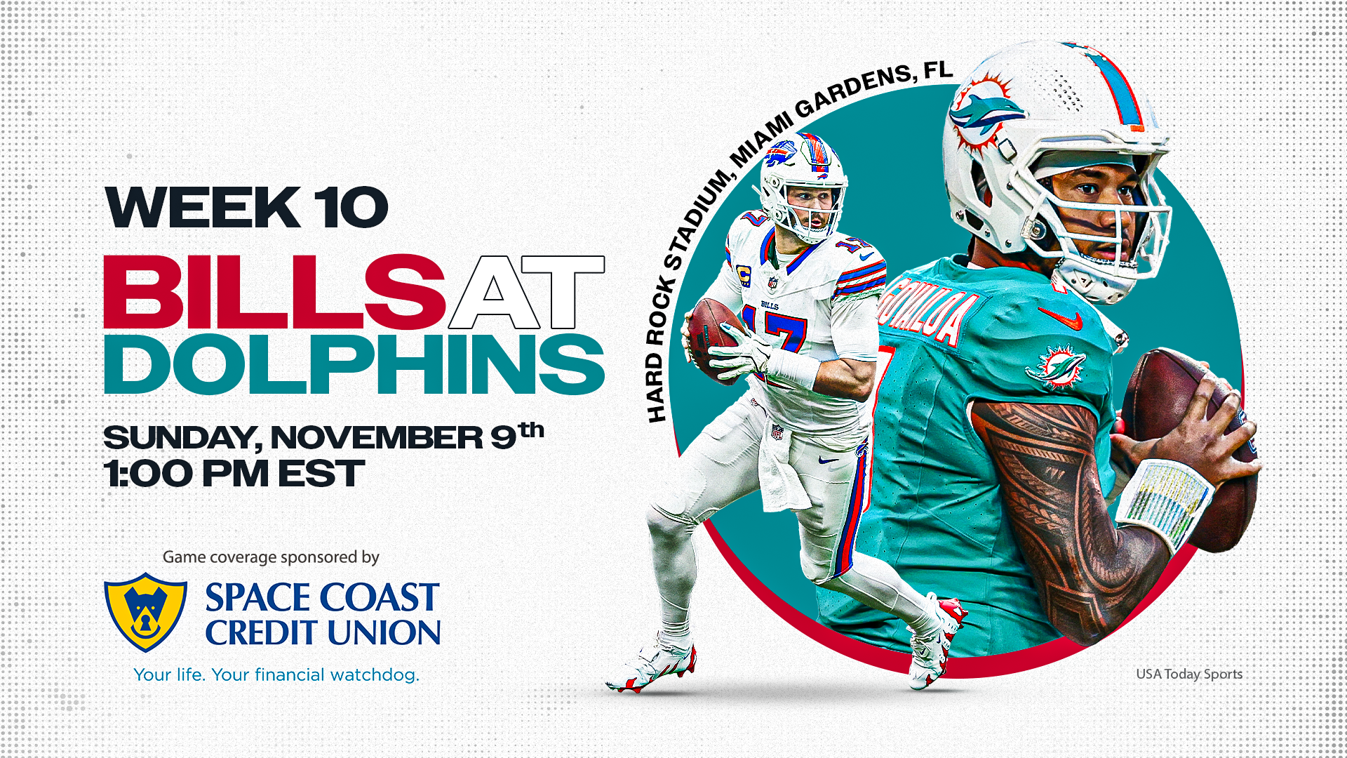 Dolphins vs. Bills live updates: Week 10 game score, highlights