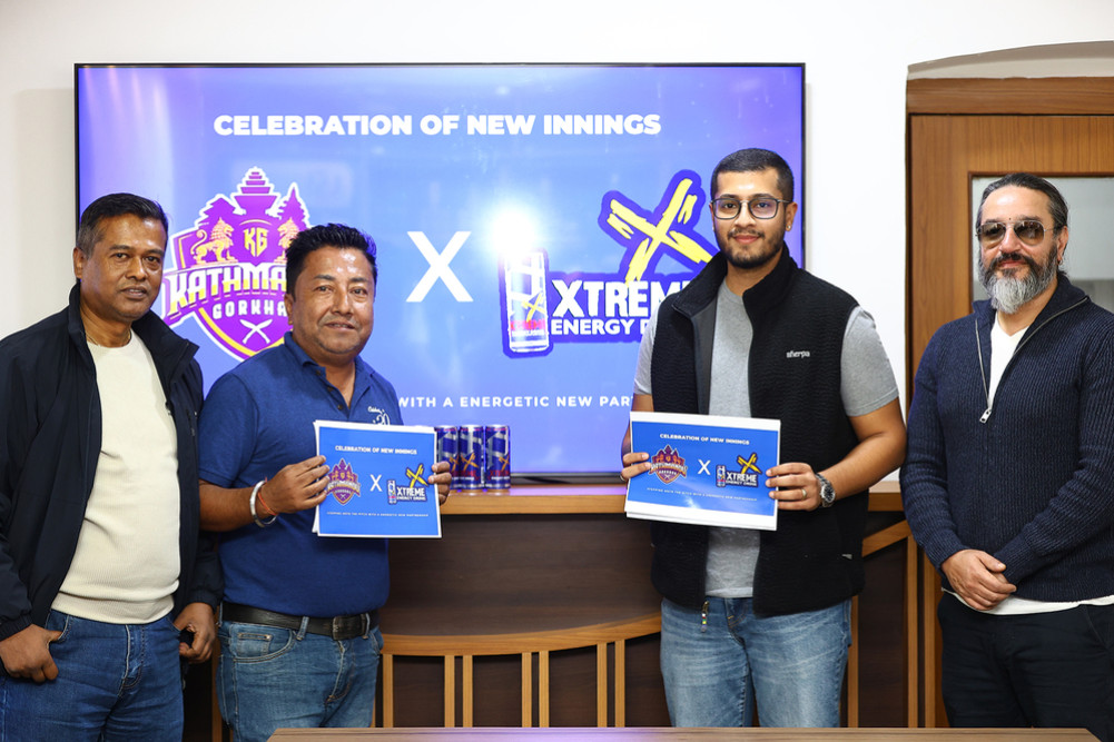 Kathmandu Gorkhas sign sponsorship deal with Xtreme Energy Drink