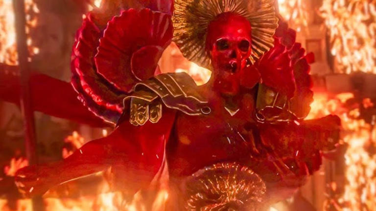 El misterioso ángel rojo de ‘Frankenstein’: entre serafines, Lucifer y ...