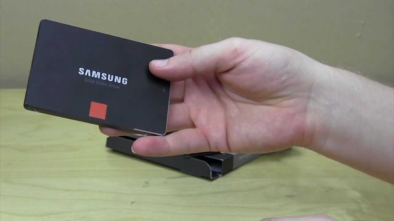 Samsung 840 series solid state drive unboxing & overview