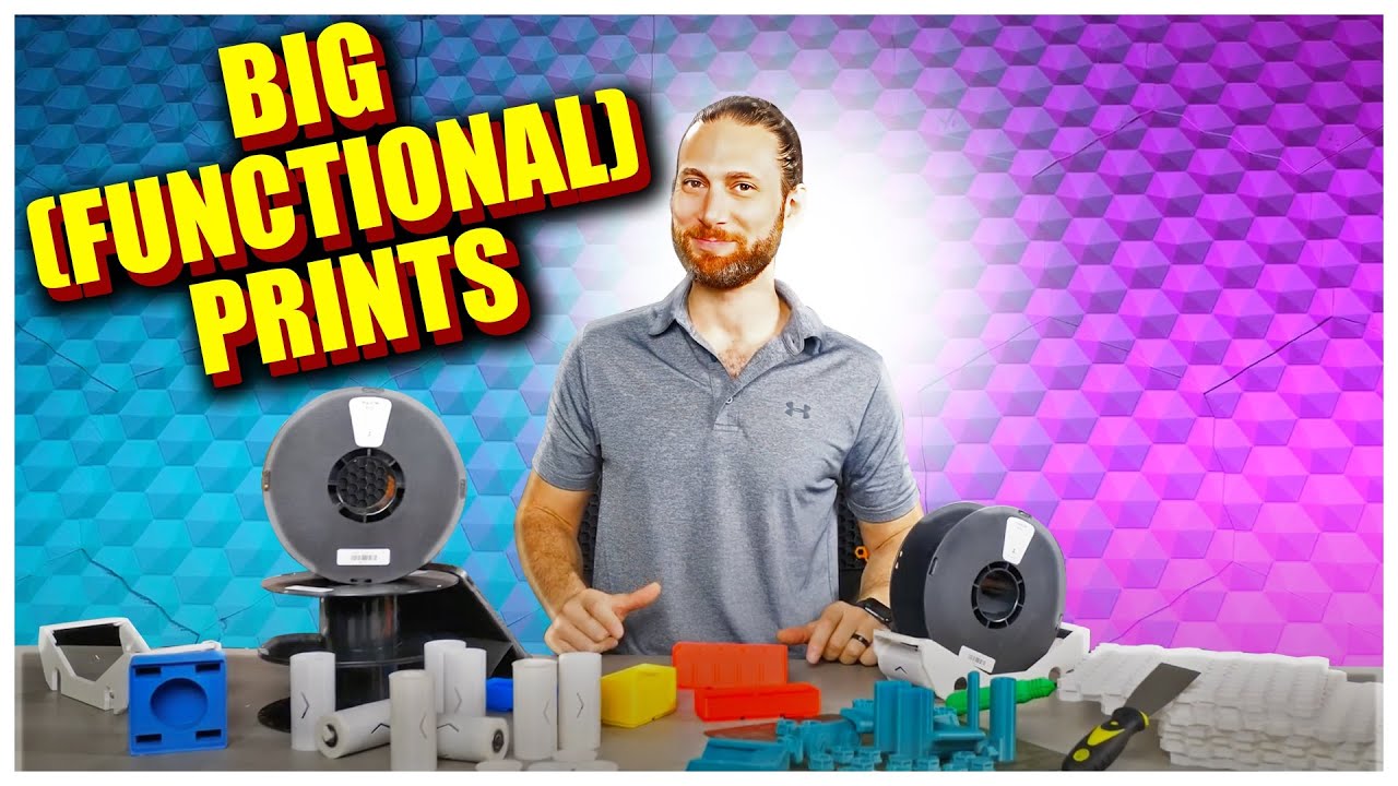 Winter fun: Large functional 3D printing projects