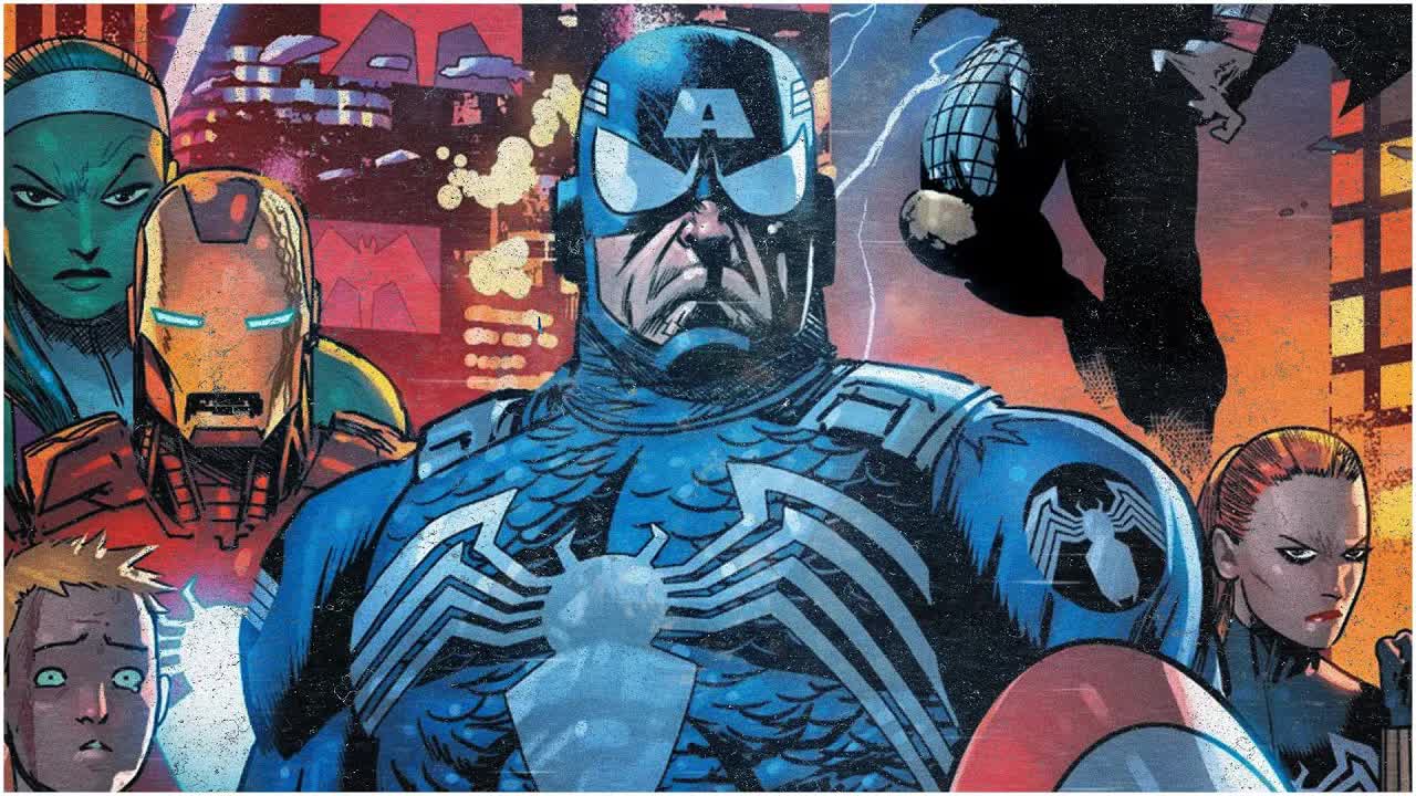 Venom introduces the symbiote Avengers