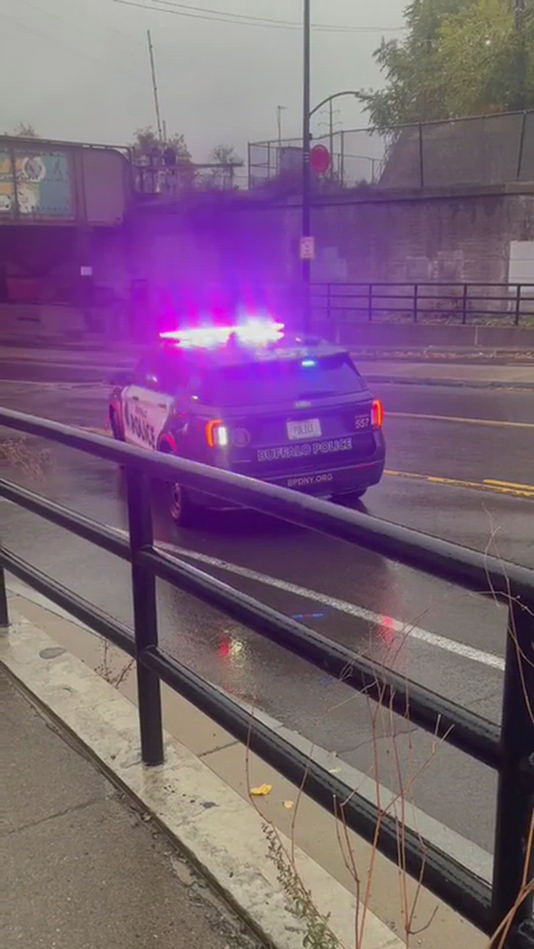 Car rolls over on Niagara Street in Buffalo