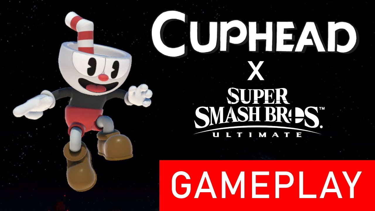 Jugando con CUPHEAD en SUPER SMASH BROS ULTIMATE de Nintendo SWITCH 😀 ...