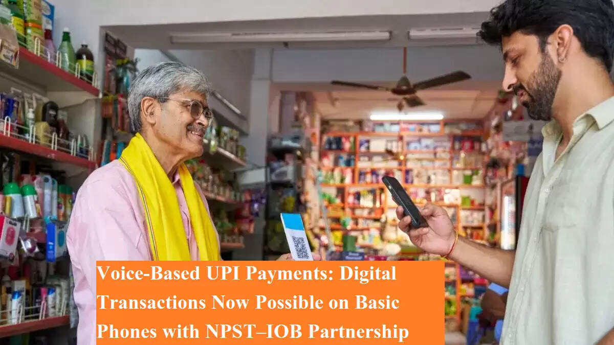 Voice-Based UPI Payments: Digital Transactions Now Possible on Basic ...