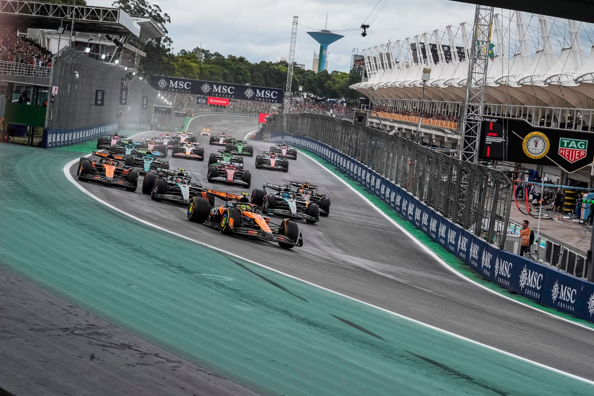 F1 Race Today: Brazilian Grand Prix 2025 start time, TV channel and ...