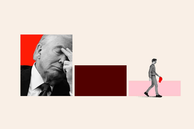 Donald Trump’s approval rating is eroding among his supporters