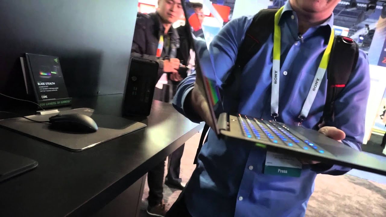 Razer Blade Stealth & Core @ CES 2016