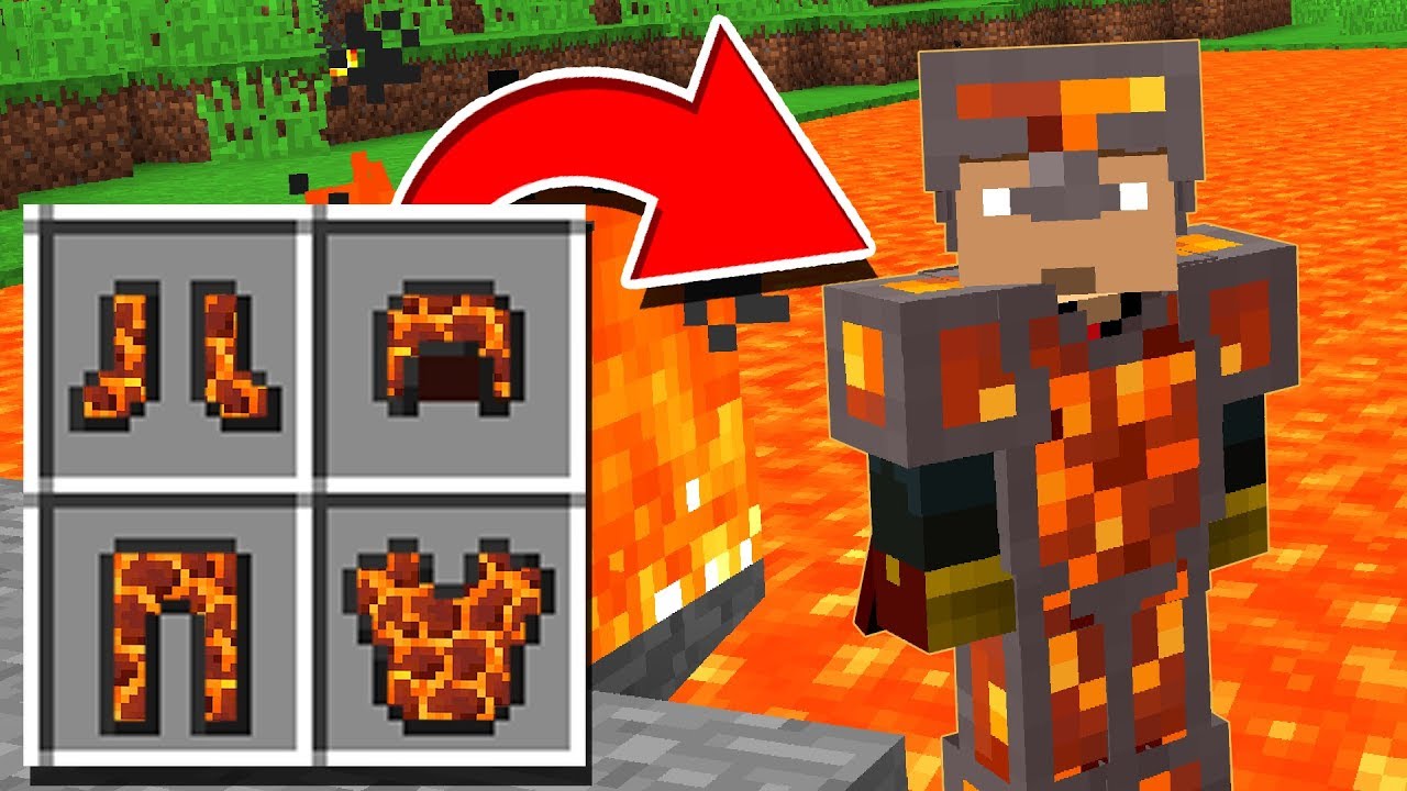 How to get lava armor!