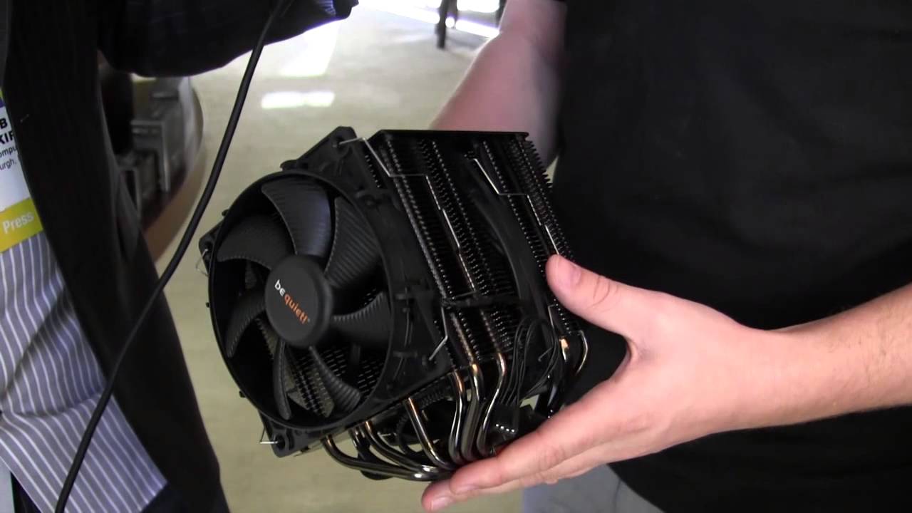 Be quiet! shows their 2014 cooler line at CES