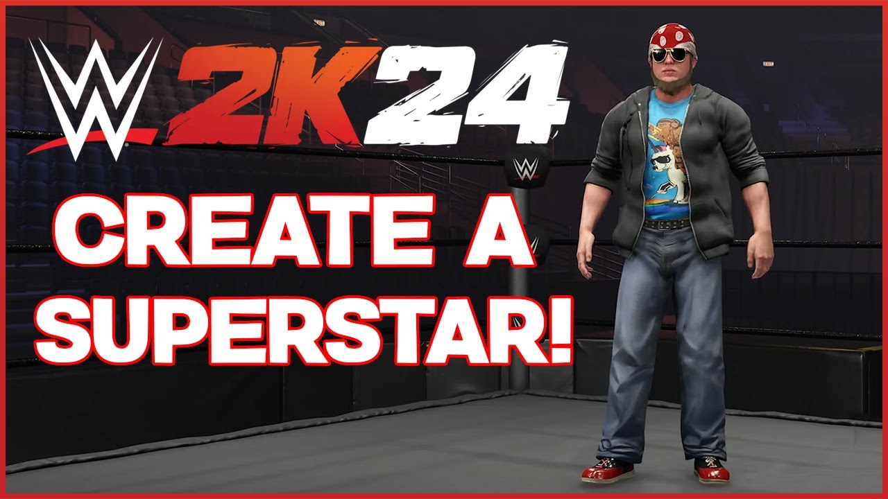 WWE 2K24 create-a-wrestler preview!