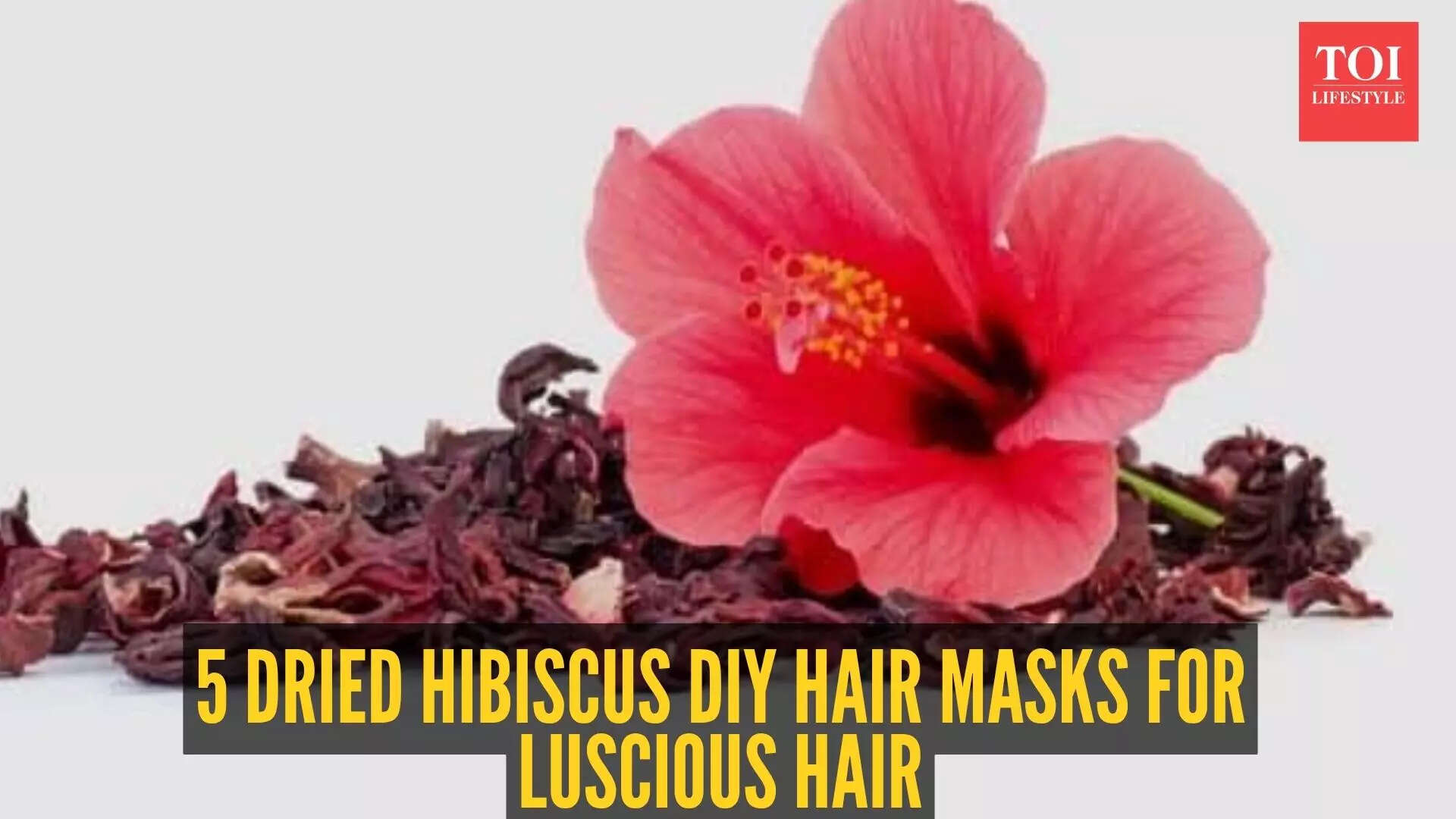 5 powerful dried hibiscus hair mask ideas for faster hair growth