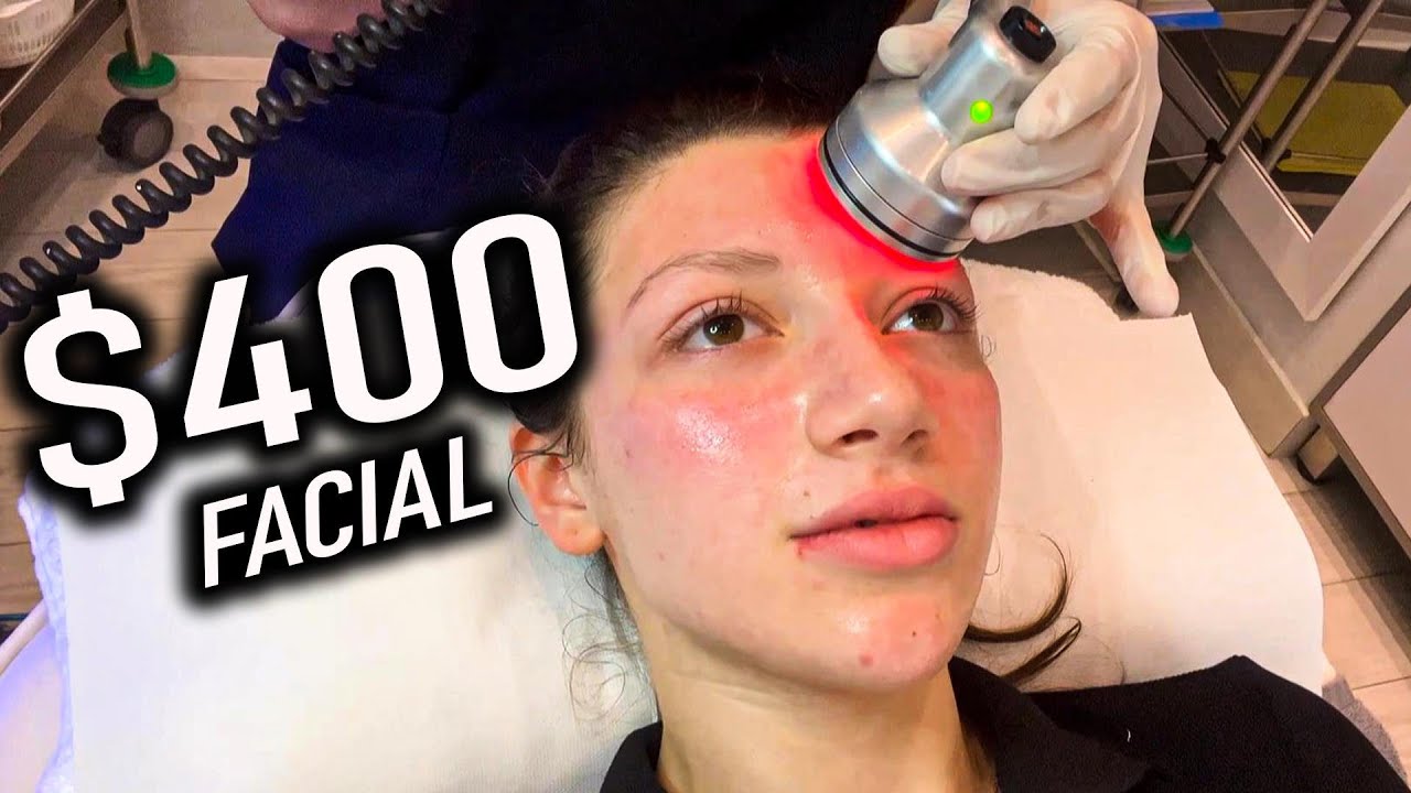 I try the most luxurious gold facial available today
