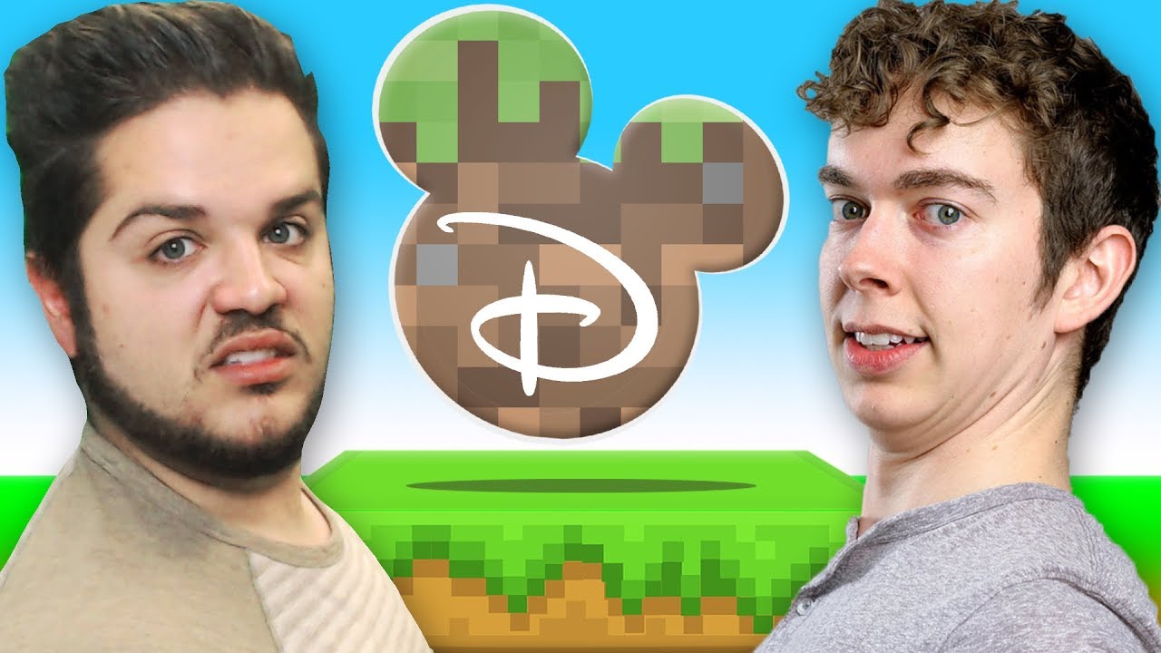 Playing Minecraft with a Disney star