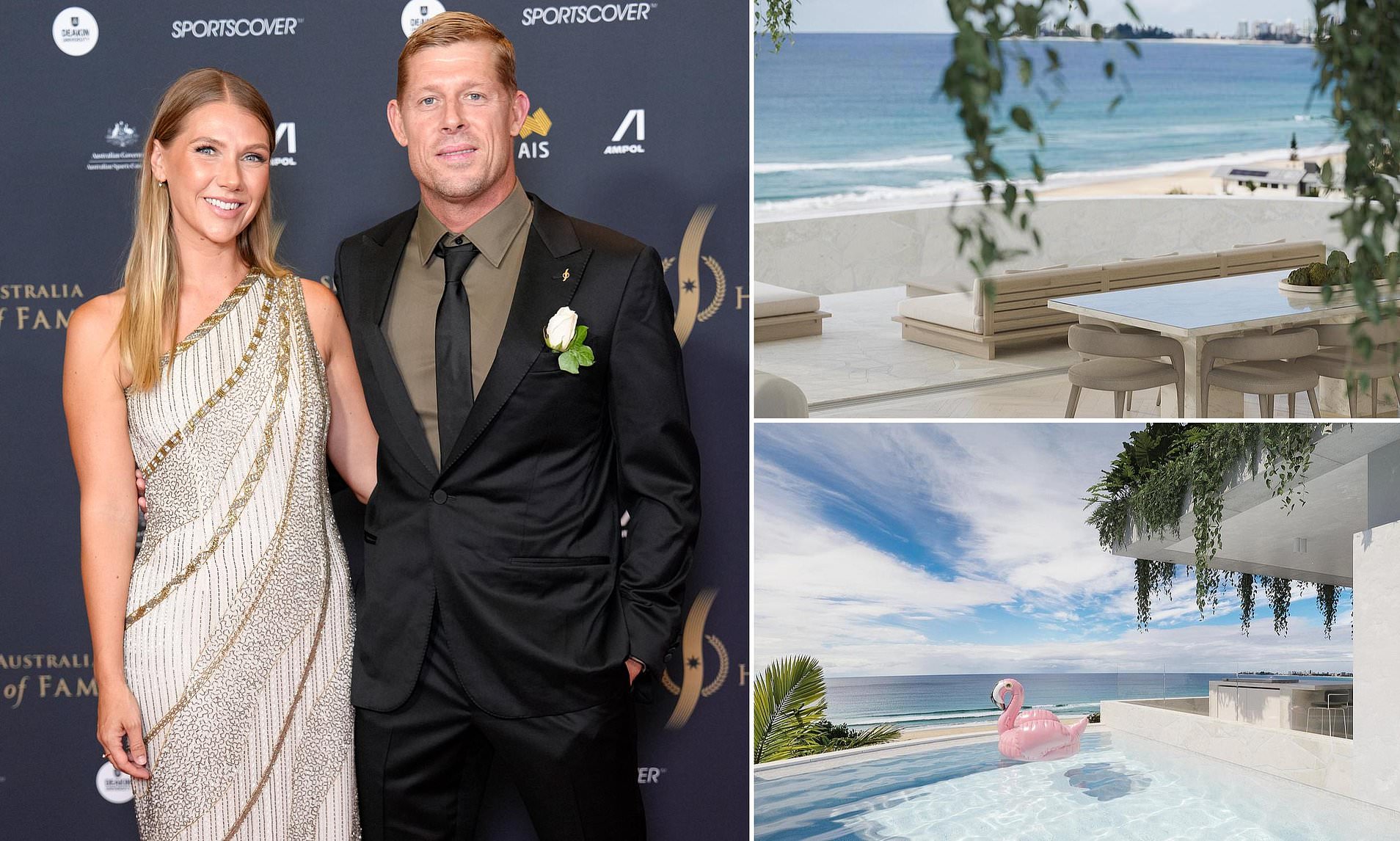 Go inside Mick Fanning's luxurious new beach home after stalker forced ...